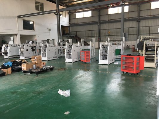 2017  HAS VIDEO Fully automatic roll feeding paper bag making machine with flexo