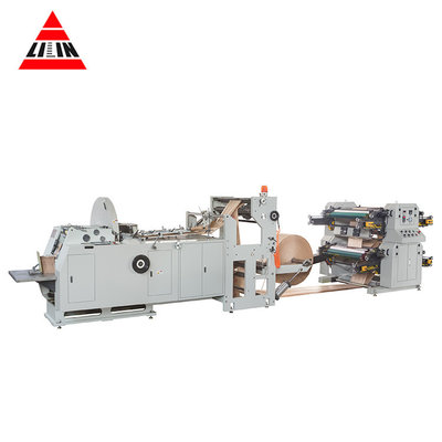 2017  HAS VIDEO Paper Bag Making Machine With V Bottom And Square Bottom For KFC Bread,French Fries Food And Shopping Ba
