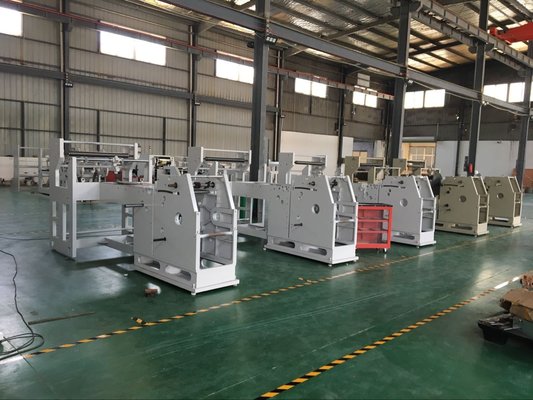 2017  HAS VIDEO Fully automatic roll feeding paper bag making machine with flexo