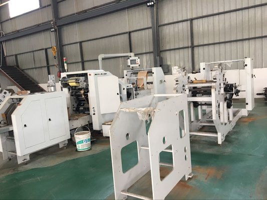 Exported to RUSSIA With video square bottom paper bag making machine