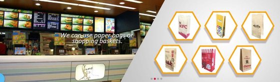 LMD-400B Automatic High Speed Food Paper Bag Making Machine