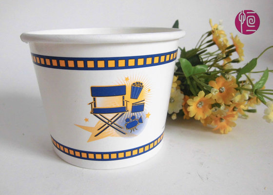 12oz Double PE Disposable Ice Cream Containers , Frozen Yogurt Cups supplier
