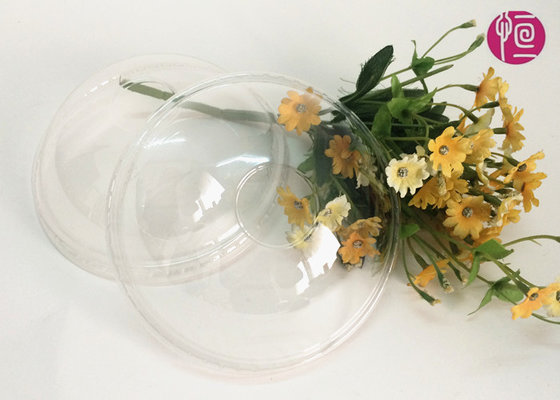 20oz 6.0g Transparent Dome Ice Cream Lid In BOPS Material / Diameter125mm supplier