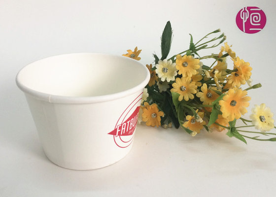 Round Paper French Fries Cup , 8 ounce Paper Cups Bottom Diameter 70mm supplier