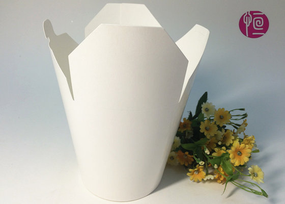 32oz Disposable Top140mm Take Away Paper Box For Noodle FDA Certificated supplier