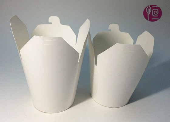 32oz Disposable Top140mm Take Away Paper Box For Noodle FDA Certificated supplier