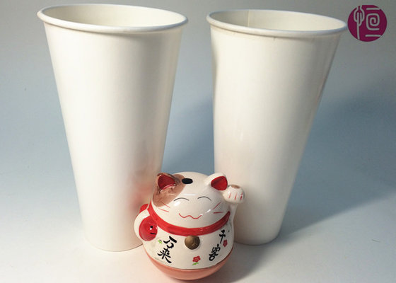 44oz Logo Printed Truck Driver Take Away Cold Drink Paper Cups with Lids FDA Certificated supplier