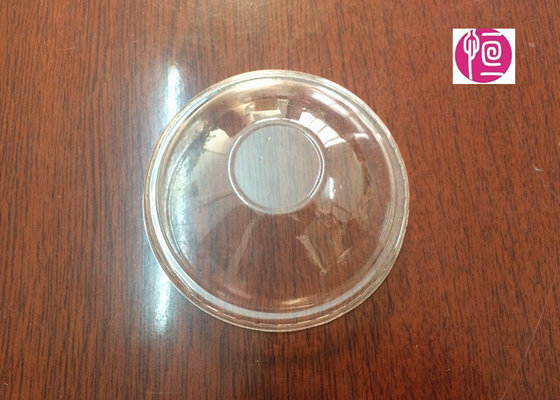 6oz 3.3g BOPS Material Disposable Plastic Lids  Dome Shape SGS Certificated supplier
