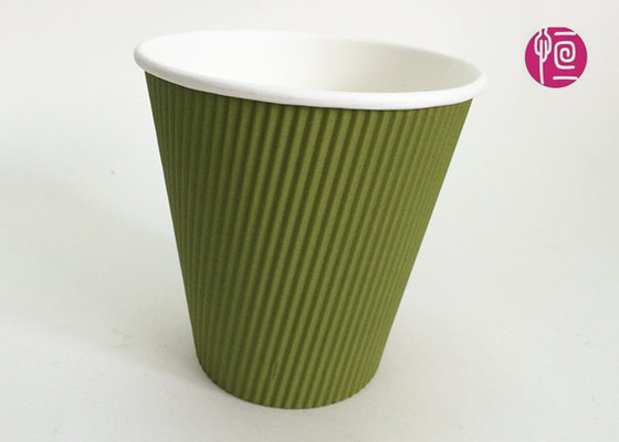 Triple Wall Flower Paper Pot For Plant , BRC FDA FSC Certificate supplier