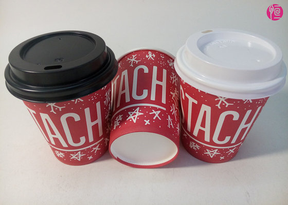 Insulated 300ml 8oz Hot Coffee Take Away Cup Disposable Paper Cups supplier