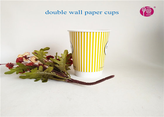 Food Grade Take Away Flexo Print Custom Printed Paper Cups 4oz - 24oz With Lids supplier