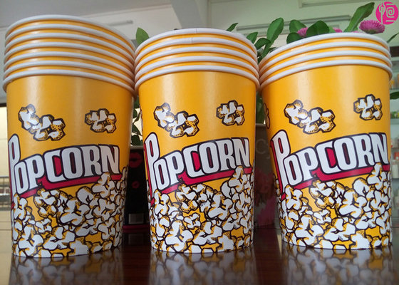 Food Grade Round Base 64oz French Fry Containers  With Flexo Print supplier