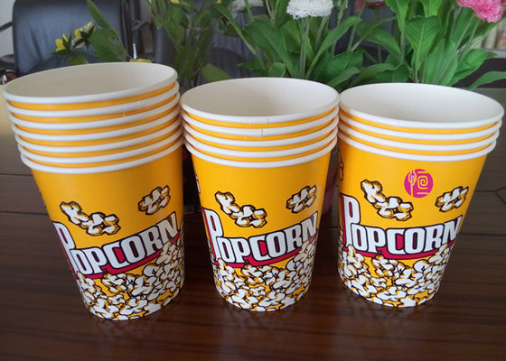 Food Grade Round Base 64oz French Fry Containers  With Flexo Print supplier