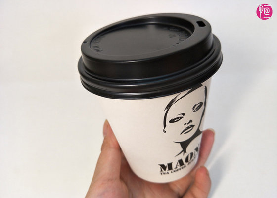 Hot Insulated Disposable 10oz Fresh Artwork Printed Single Wall Paper Cups Nice Mug supplier
