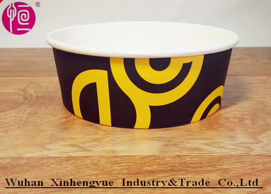 No Leak 1000ML Paper Salad Bowls Food Grade FDA & FSC & BRC & ISO Certification supplier