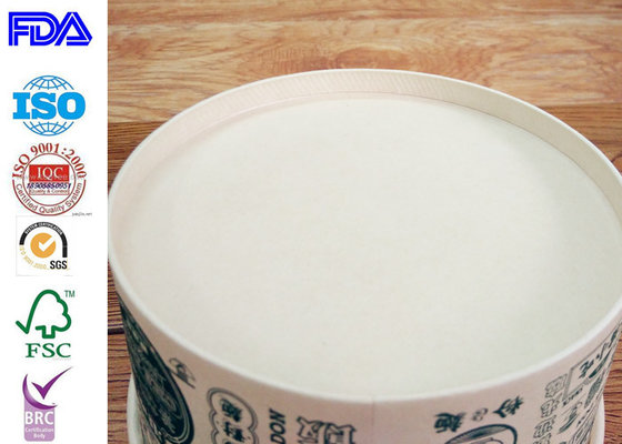 Disposable Food Grade Paper Salad Bowls For BBQ With FDA Certification supplier