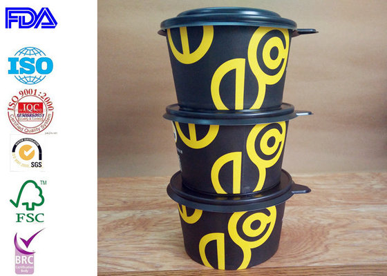 Hot Sale Disposable Custom Printed Take Away Kraft Paper Salad Bowl supplier