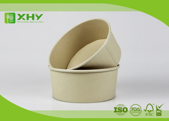 26oz Custom logo Printed Wide Top Shallow Height Paper Salad Bowls With Flat Lid supplier