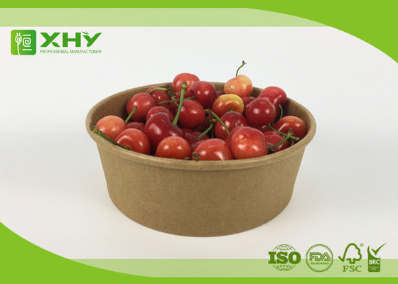Hot Sale Disposable Custom Printed Take Away Kraft Paper Salad Bowl supplier