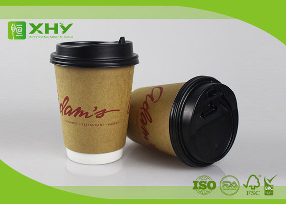 Food Grade Take Away Flexo Print Custom Printed Paper Cups 4oz - 24oz With Lids supplier