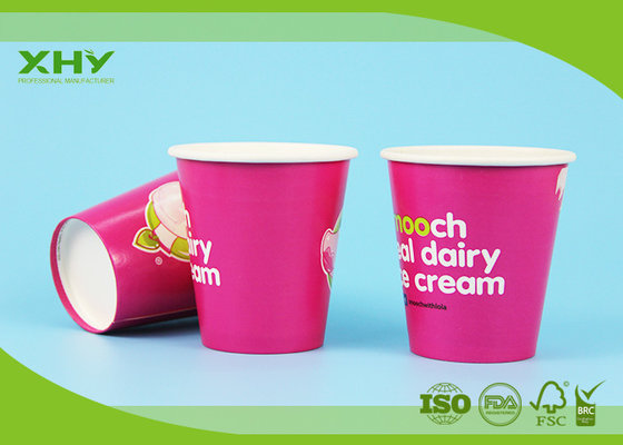 10oz Top dia 90mm Double PE Coated Disposable Paper Cup For Cold Drinks 350ml supplier
