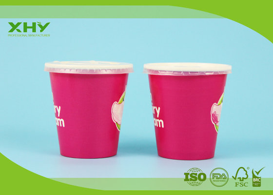 10oz Top dia 90mm Double PE Coated Disposable Paper Cup For Cold Drinks 350ml supplier