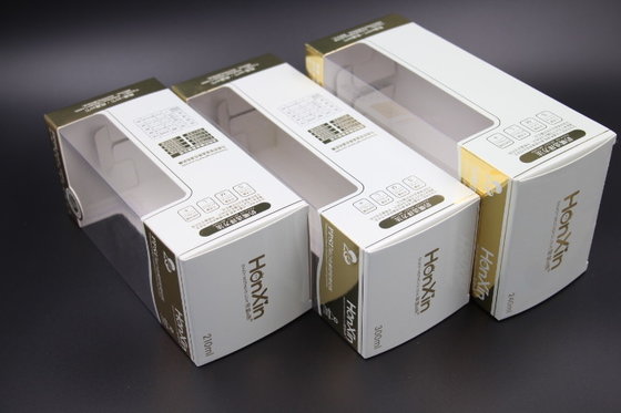 Custom Paper PVC PP 10ml Vial Box for steroid glass bottle