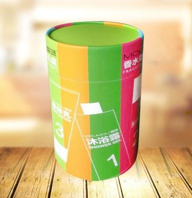 Customized Printing Cylinder Paper Tube Cardboard Packaging Boxes Round Paper Tube With EVA Insert For Glass Test Tube W