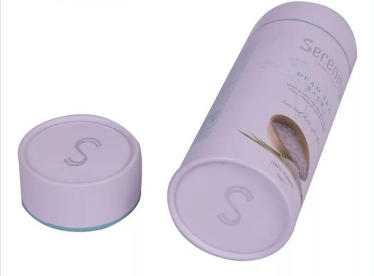 Customized Printing Cylinder Paper Tube Cardboard Packaging Boxes Round Paper Tube With EVA Insert For Glass Test Tube W