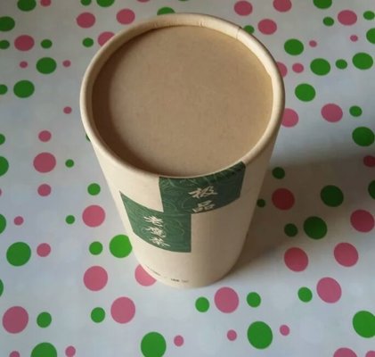 Customized Printing Cylinder Paper Tube Cardboard Packaging Boxes Round Paper Tube With EVA Insert For Glass Test Tube W