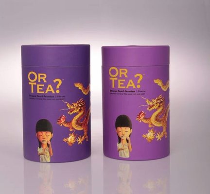 Customized Printing Cylinder Paper Tube Cardboard Packaging Boxes Round Paper Tube With EVA Insert For Glass Test Tube W