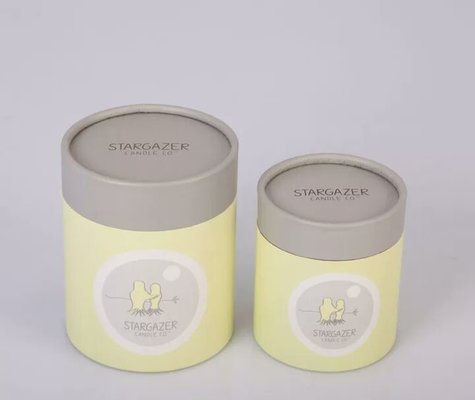 Customized Printing Cylinder Paper Tube Cardboard Packaging Boxes Round Paper Tube With EVA Insert For Glass Test Tube W
