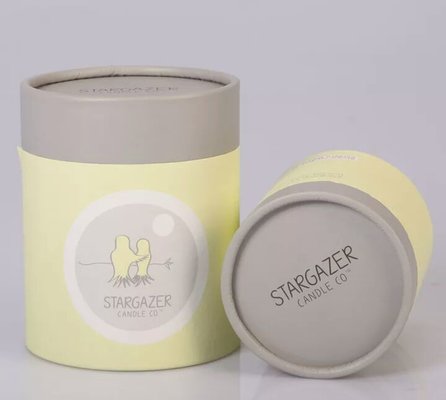 Customized Printing Cylinder Paper Tube Cardboard Packaging Boxes Round Paper Tube With EVA Insert For Glass Test Tube W