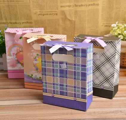 Custom Luxury Gift Garment Paper Shopping Bags With Logo Print