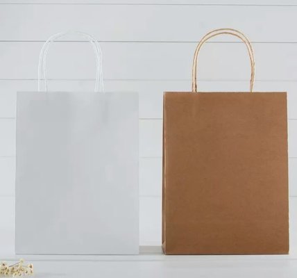 Custom Luxury Gift Garment Paper Shopping Bags With Logo Print