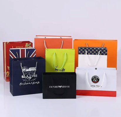 Custom Luxury Gift Garment Paper reusable grocery shopping bags