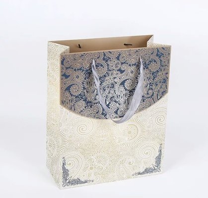 Custom Luxury Gift Garment Paper Shopping Bags With Logo Print