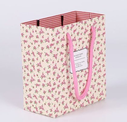 Custom Luxury Gift Garment Paper Shopping Bags With Logo Print