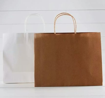 Custom Luxury Gift Garment Paper Shopping Bags With Logo Print