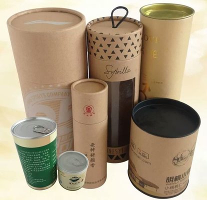 Cled light tube ylinder Paper Tube Cardboard Packaging Boxes Round Paper Tube With EVA Insert For Glass Test Tube W