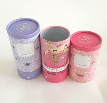 Customized Printingpaper tube box  Cardboard Packaging Boxes Round Paper Tube With EVA Insert For Glass Test Tube W
