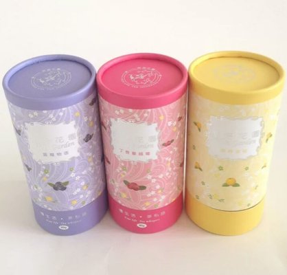 Customized Printingpaper tube box  Cardboard Packaging Boxes Round Paper Tube With EVA Insert For Glass Test Tube W