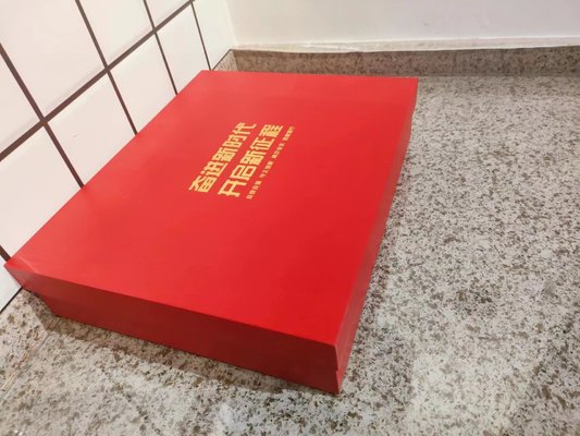 black paperboard Shaped Rigid Paper Box Packaging Magnetic Gift Boxes With EVA Foam Insert