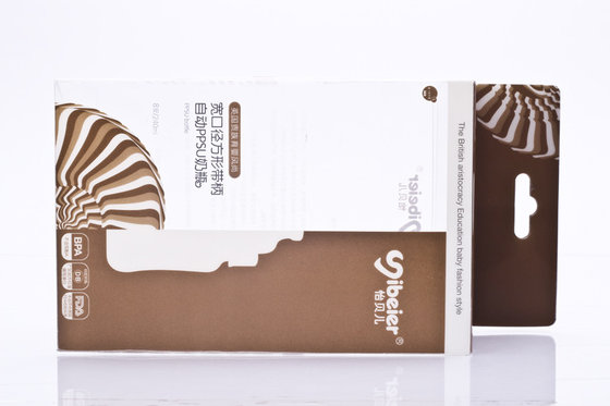 Custom Paper  pvc transparent box   for steroid glass bottle