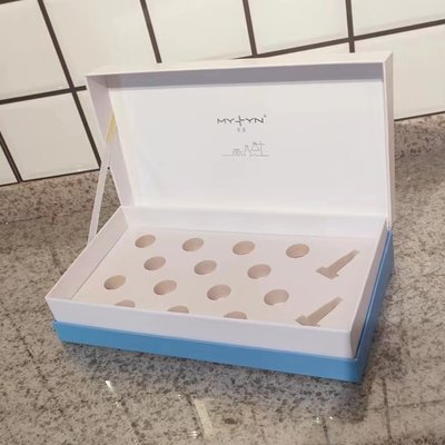 coated paperblack paperboard Shaped Rigid Paper Box Packaging Magnetic Gift Boxes With EVA Foam Insert