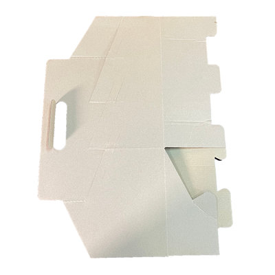 Goods in Stock Wholeasale Cheap Customized Printed Corrugated Paper 6 Coffee Cup Holder with Handle MOQ 100PCS