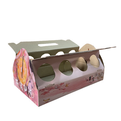 Wholesale Custom Luxury Printing Cubilose Packaging Gift Set Cardboard Paper Box Food Packaging Box with Handle