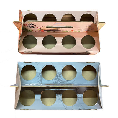 Wholesale Custom Luxury Printing Cubilose Packaging Gift Set Cardboard Paper Box Food Packaging Box with Handle