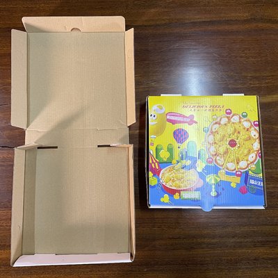 Goods in Stock Wholeasale Cheap Corrugated Kraft 8-12 Inch Pizza Box Food Packaging Box Pizza Packing Box, MOQ 100PCS