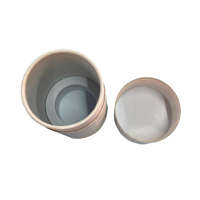 Wholesale Customized Empty Kraft Paper Cylinder Gift Packaging Box with Lid for Water Bottle Tea Coffee  Packing Box